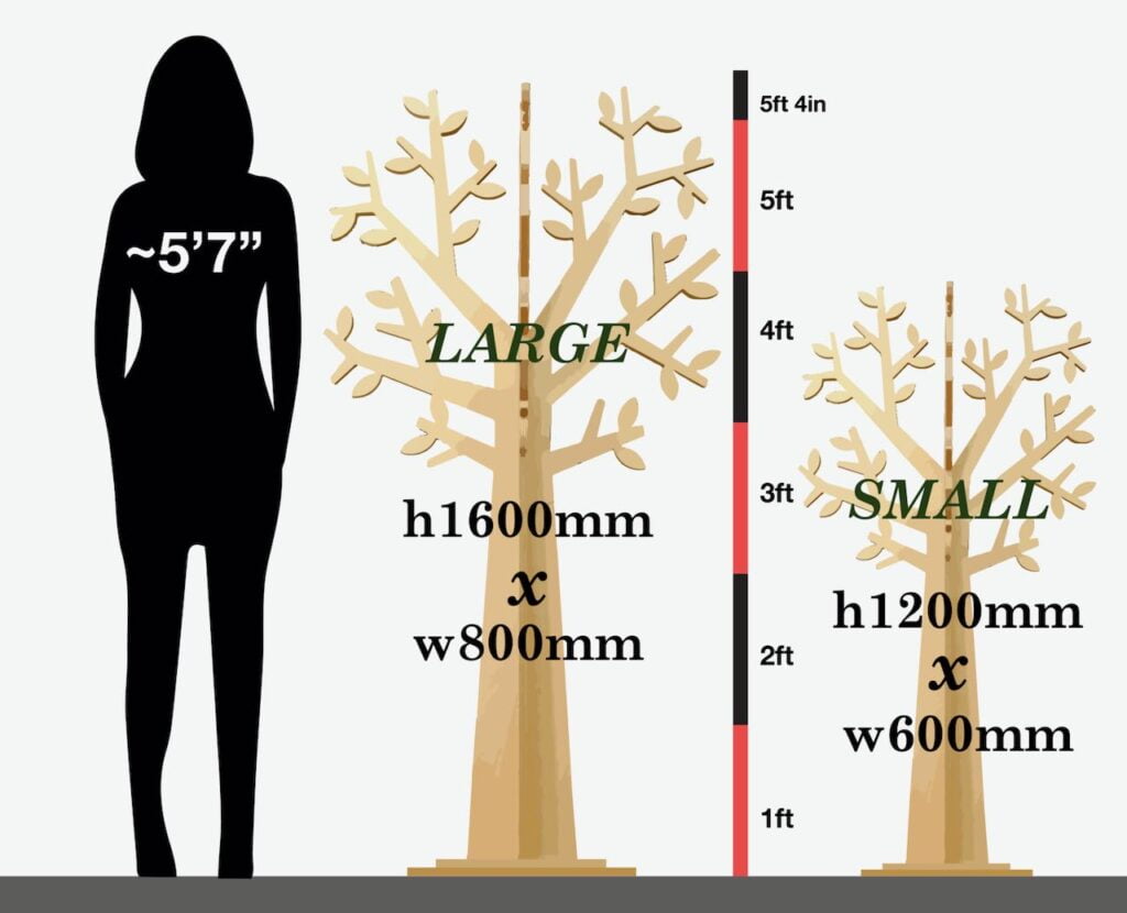 Display Wedding props Wish tree School tree Interactive Education