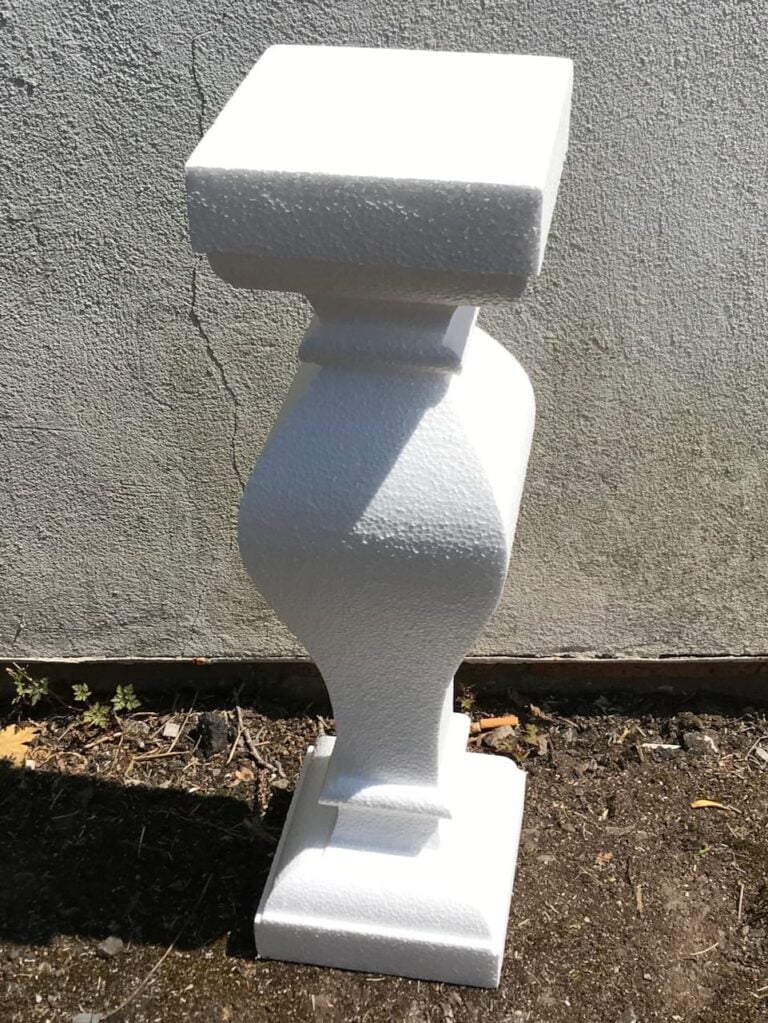 Fake Polystyrene display balustrade props Wedding decor Theatre