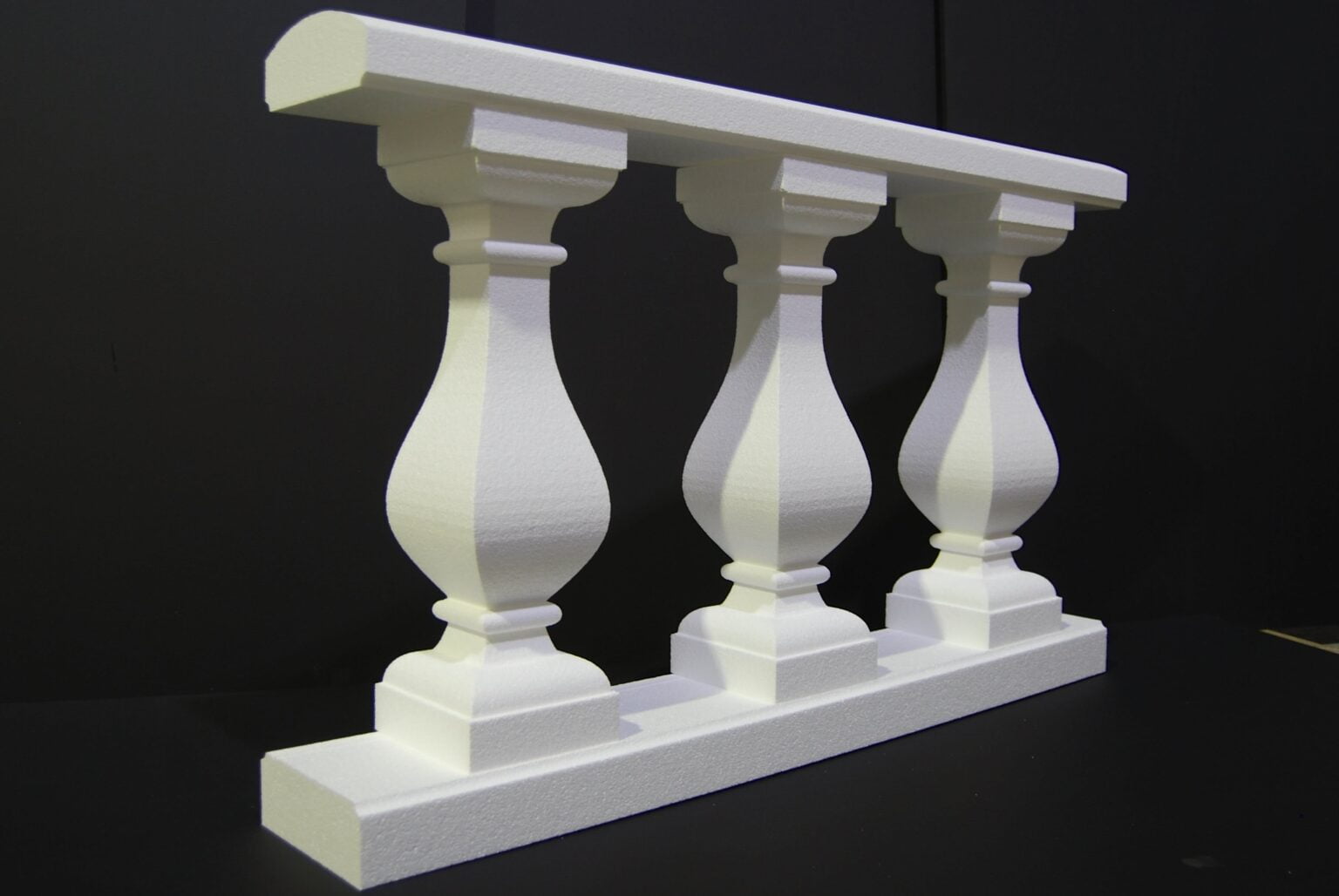 Fake Polystyrene display balustrade props Wedding decor Theatre