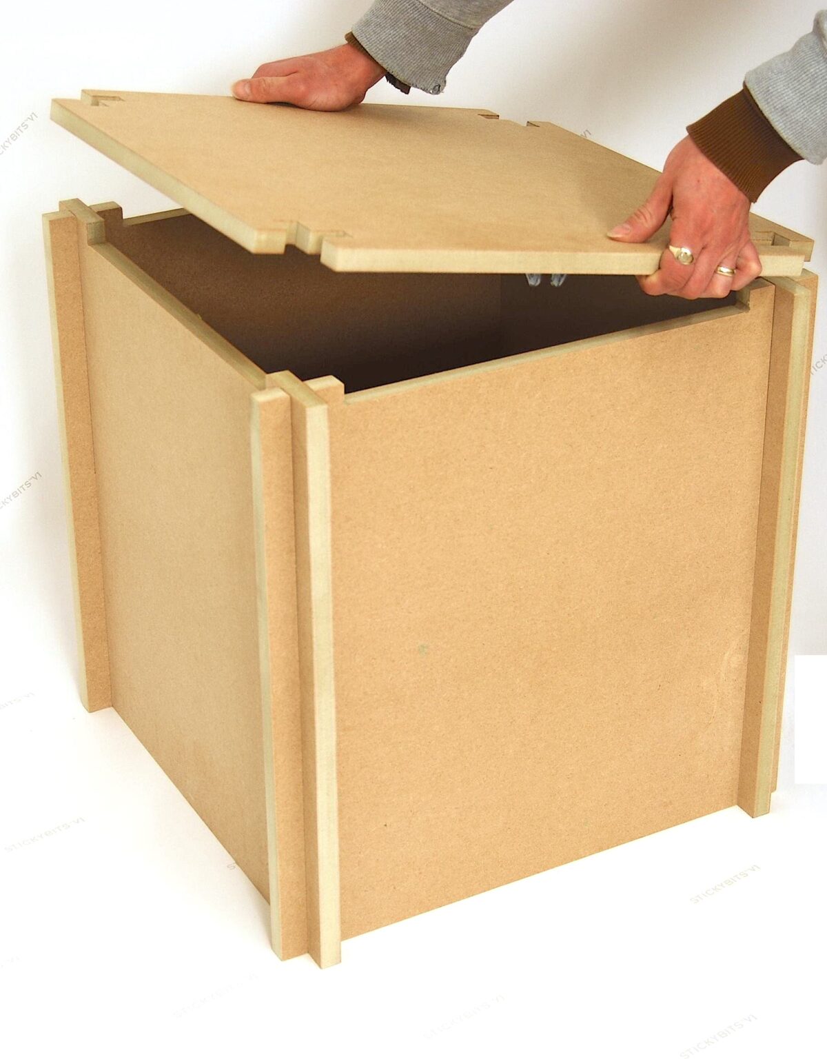 Fold away plinth display risers, podiums, mannequin boxes, box